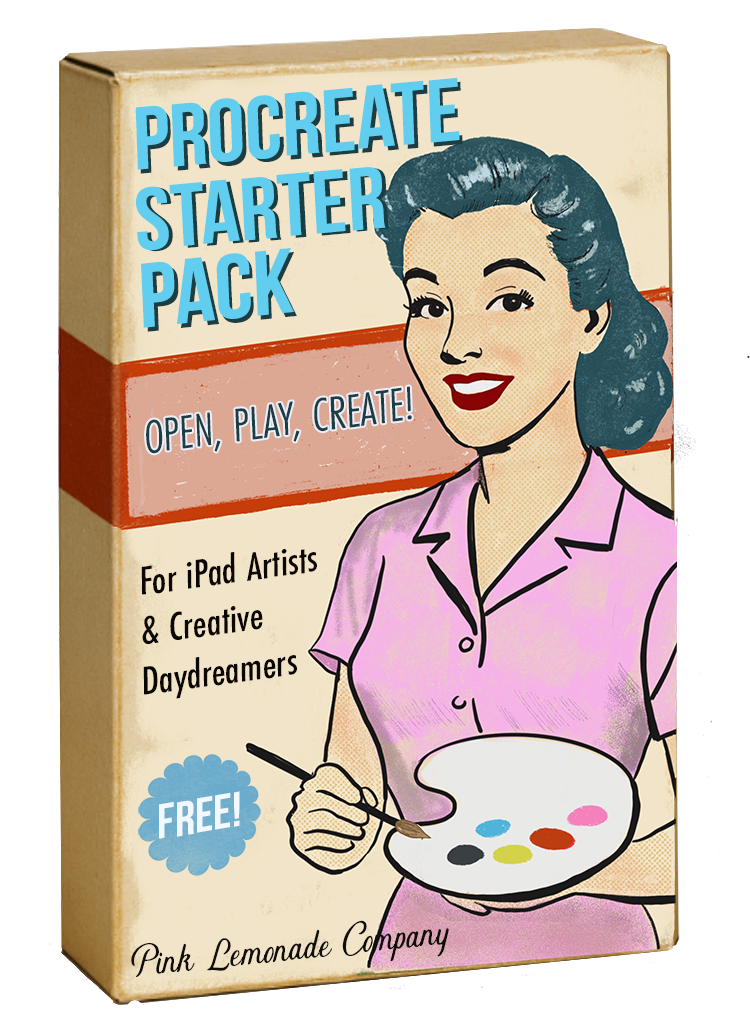 Procreate Starter Pack - Pink Lemonade Company