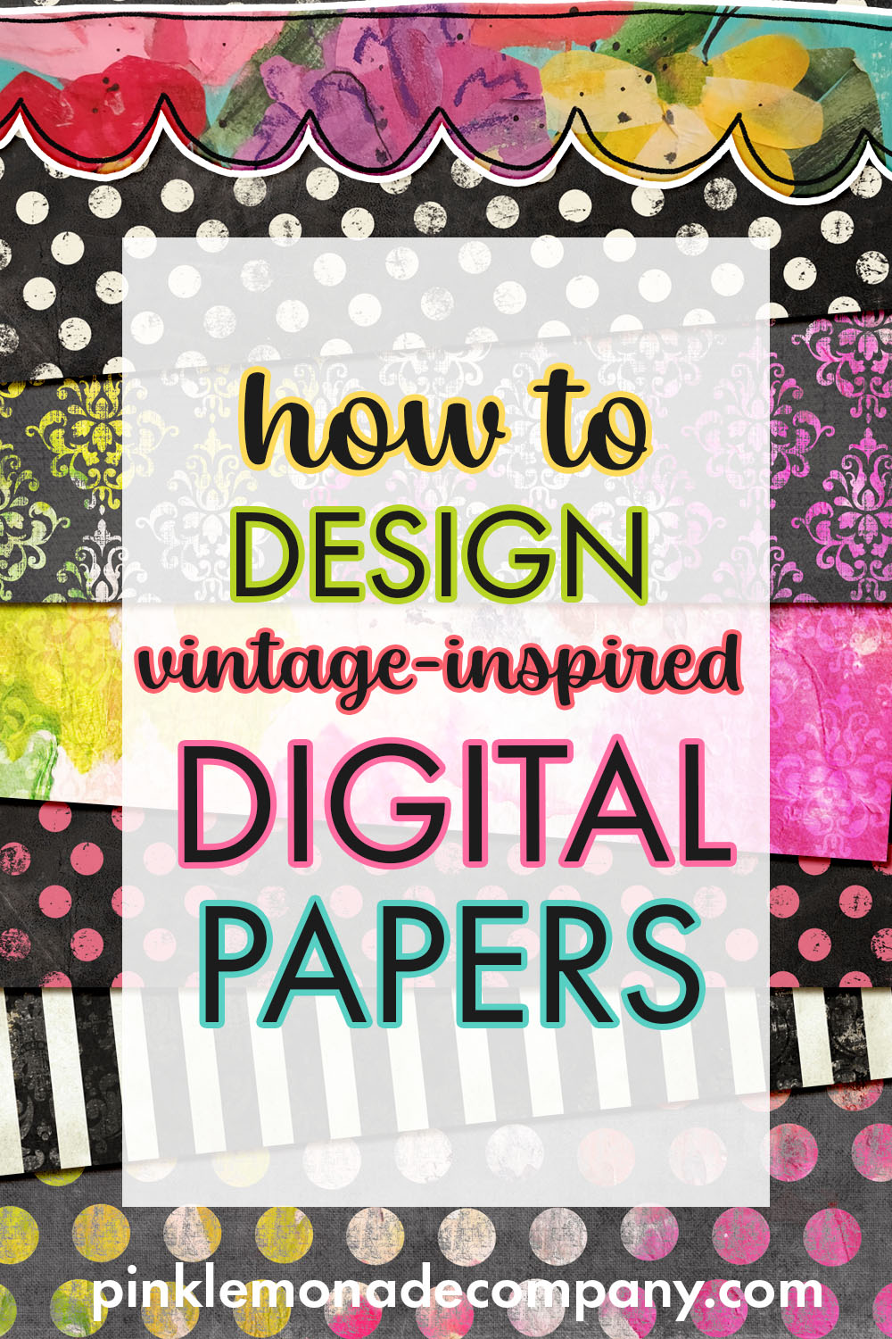 DESIGN DIGITAL PAPERS - Pink Lemonade Company