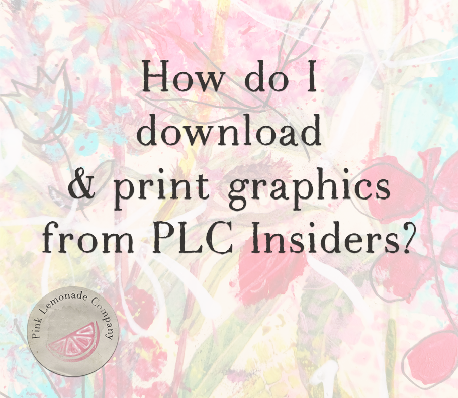 print at home - Pink Lemonade Company